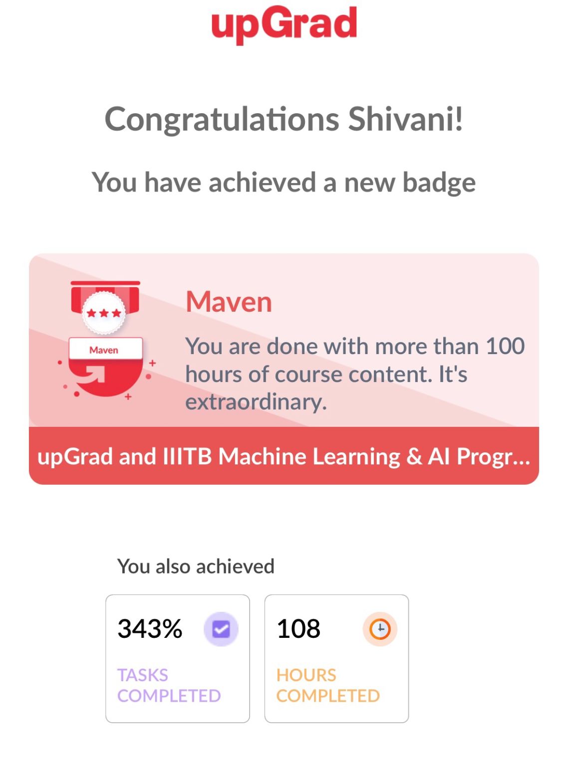 Shivani Bhatia on LinkedIn: #aiml #iiitb #upgrad #mlengineer # ... Shivani Bhatia on LinkedIn: #aiml #iiitb #upgrad #mlengineer # ...