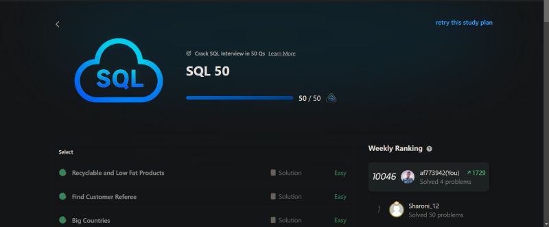 Ahmed Suleiman on LinkedIn: #sql #leetcode #sql #mysql #leetcode # ... Ahmed Suleiman on LinkedIn: #sql #leetcode #sql #mysql #leetcode # ...