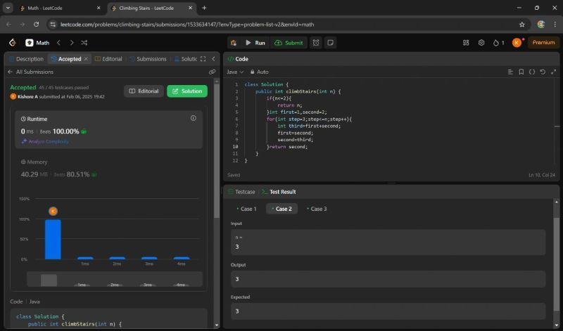 #100daysofcode #leetcode #problemsolving #dynamicprogramming… | Kishore A #100daysofcode #leetcode #problemsolving #dynamicprogramming… | Kishore A
