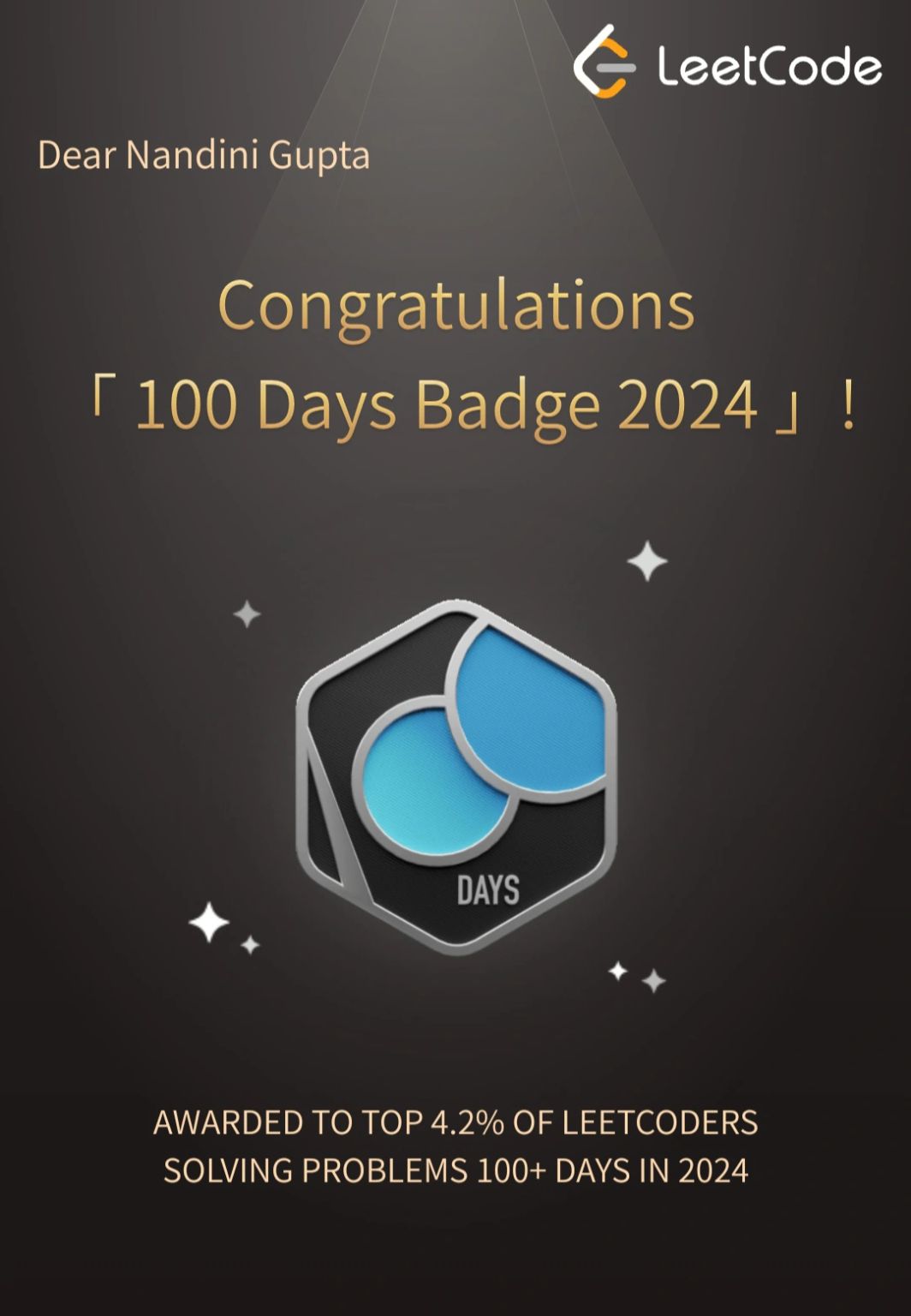 Nandini Gupta on LinkedIn: #leetcode #codingjourney #100dayschallenge # ... Nandini Gupta on LinkedIn: #leetcode #codingjourney #100dayschallenge # ...