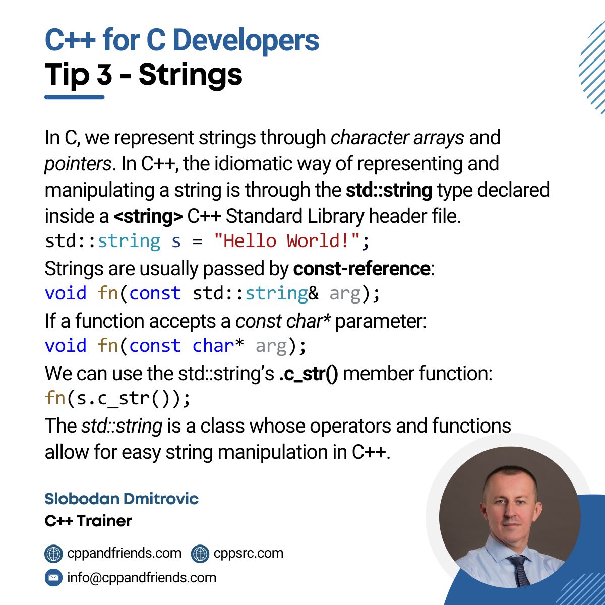 Slobodan Dmitrovic on LinkedIn: #cplusplus #cprogramming Slobodan Dmitrovic on LinkedIn: #cplusplus #cprogramming