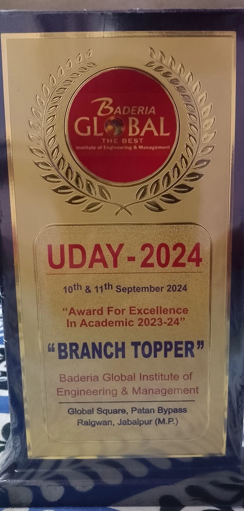 Dhara Nagwani on LinkedIn: #award #dedication #academics #excellence Dhara Nagwani on LinkedIn: #award #dedication #academics #excellence