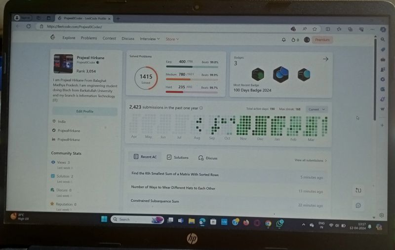 Prajwal Hirkane on LinkedIn: #365daychallenge #leetcode #dailycoding # ... Prajwal Hirkane on LinkedIn: #365daychallenge #leetcode #dailycoding # ...