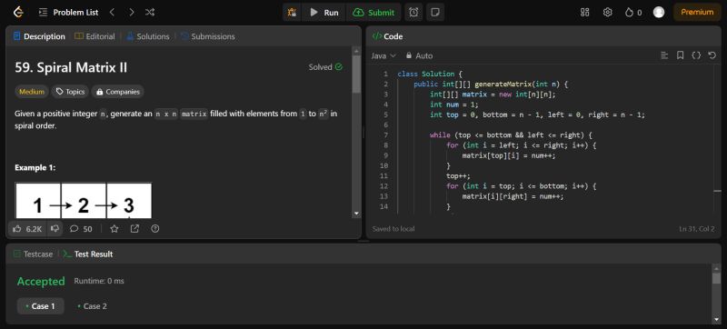 Day 59 of DSA challenge in Java | Raghunandan Tomar posted on the topic ... Day 59 of DSA challenge in Java | Raghunandan Tomar posted on the topic ...
