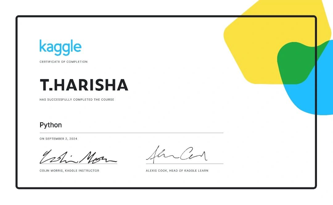 Harisha Toomu on LinkedIn: #python #coding Harisha Toomu on LinkedIn: #python #coding