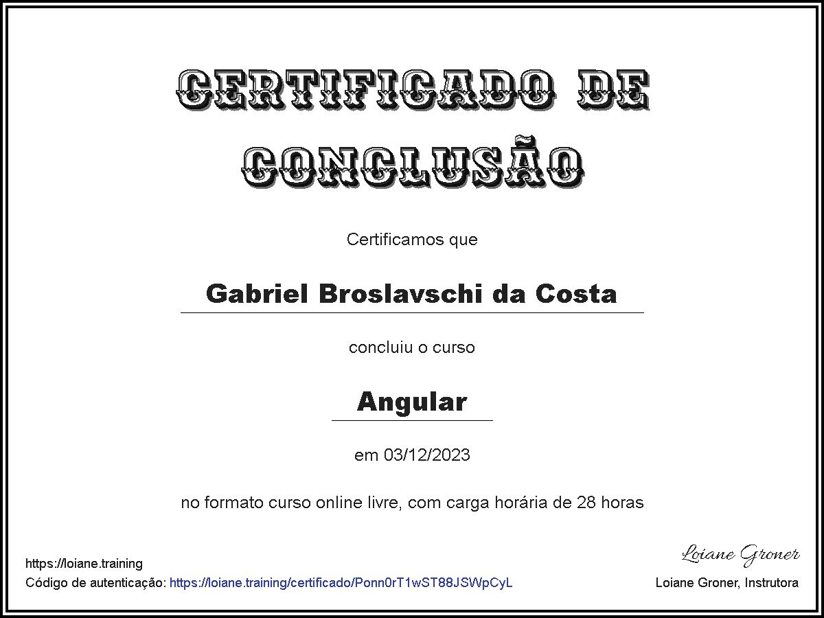 #angular #javascript #typescript #frontend | Gabriel Broslavschi #angular #javascript #typescript #frontend | Gabriel Broslavschi