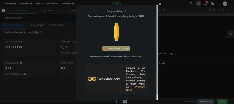 Jay Jeswani on LinkedIn: #100daysofcode #drgviswanathan #leetcode # ... Jay Jeswani on LinkedIn: #100daysofcode #drgviswanathan #leetcode # ...
