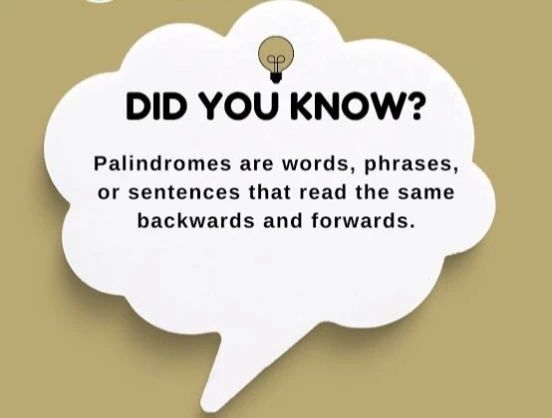 Joshua Omidire on LinkedIn: #palindrome #forward #backward # ... Joshua Omidire on LinkedIn: #palindrome #forward #backward # ...