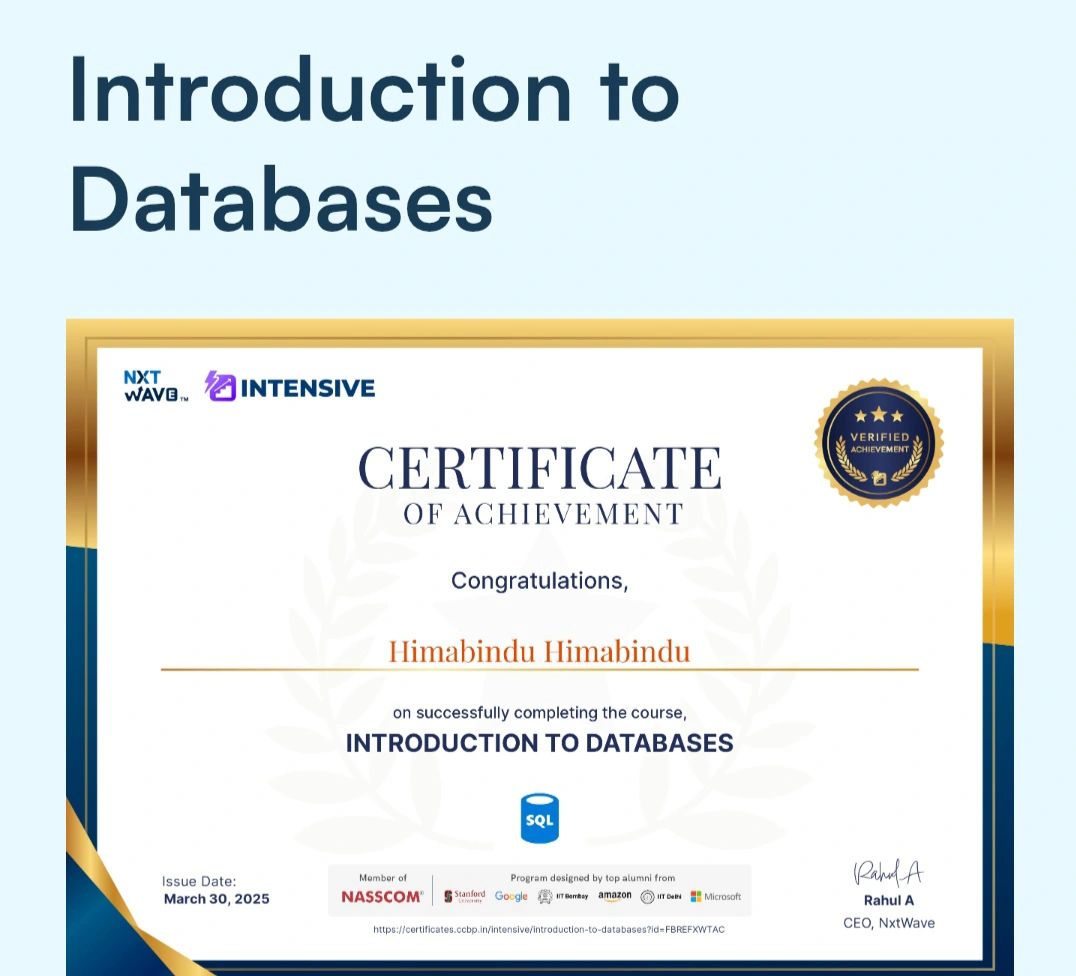Himabindu Himabindu posted on LinkedIn Himabindu Himabindu posted on LinkedIn