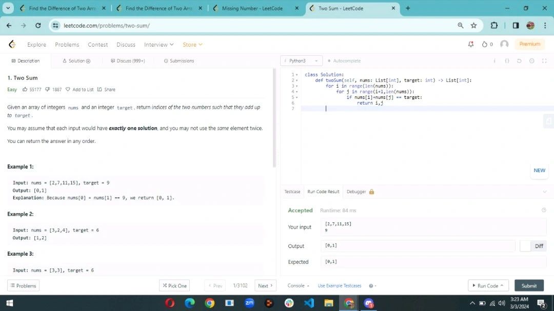 Leetcode day 21: Two Sum Problem | Ayesha Mehmood posted on the topic ... Leetcode day 21: Two Sum Problem | Ayesha Mehmood posted on the topic ...
