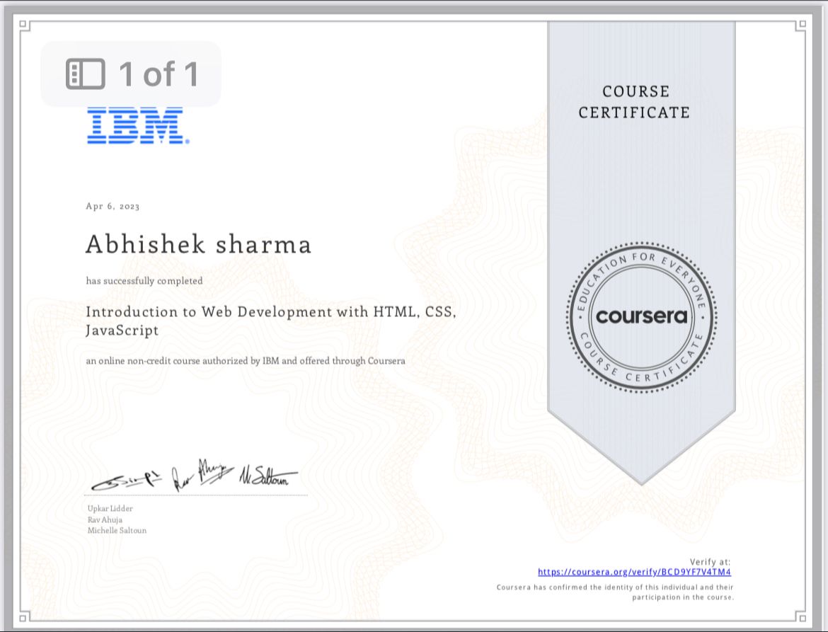 Abhishek Sharma on LinkedIn: #webdevelopment #css #html #javascript Abhishek Sharma on LinkedIn: #webdevelopment #css #html #javascript