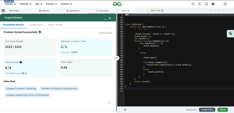 #100daysofcodingchallenge #coding #java #problemsolving #geeksforgeeks ... #100daysofcodingchallenge #coding #java #problemsolving #geeksforgeeks ...