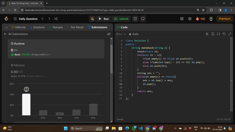 #100daysofcode #leetcode #algorithm #problemsolving # ... #100daysofcode #leetcode #algorithm #problemsolving # ...