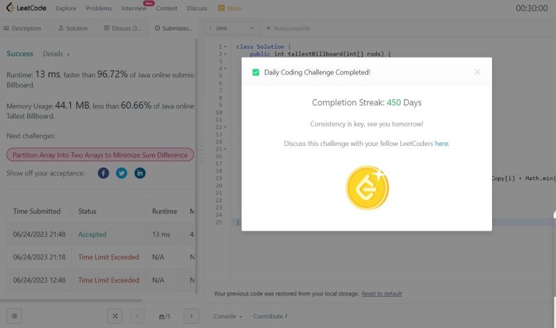 Jayant Shukla on LinkedIn: #problemsolving #leetcodestreak #leetcode # ... Jayant Shukla on LinkedIn: #problemsolving #leetcodestreak #leetcode # ...