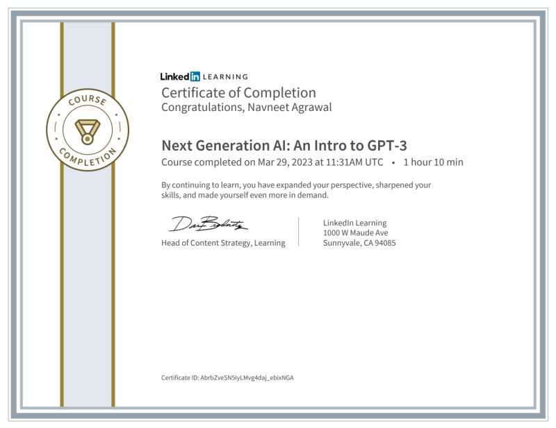 Navneet Agrawal on LinkedIn: #gpt3 #ai #openai Navneet Agrawal on LinkedIn: #gpt3 #ai #openai