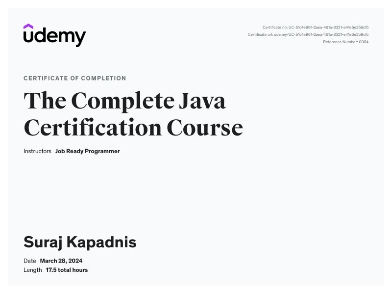 Suraj Kapadnis on LinkedIn: I have successfully completed the Complete ... Suraj Kapadnis on LinkedIn: I have successfully completed the Complete ...