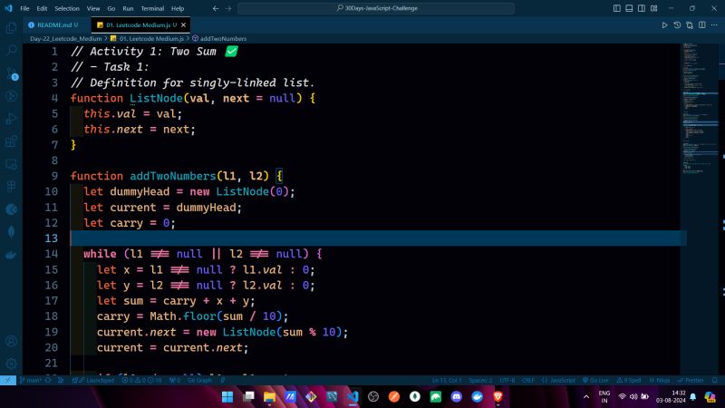 Chinmay Kaitade on LinkedIn: #javascript #codingchallenge #leetcode # ... Chinmay Kaitade on LinkedIn: #javascript #codingchallenge #leetcode # ...