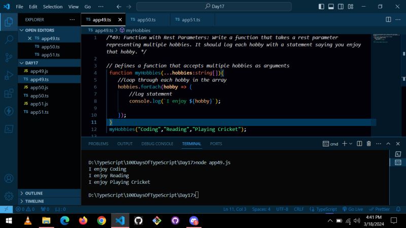 #100daysoftypescript #100daysoftypescript #typescript #javascript ... #100daysoftypescript #100daysoftypescript #typescript #javascript ...