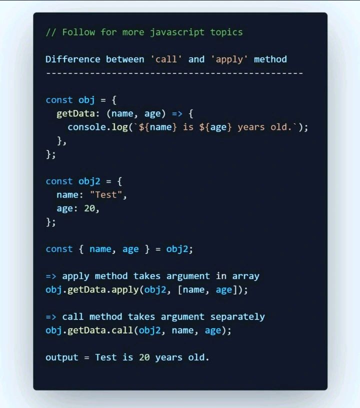 Follow me for more javascript topics | Abhishek Dobariya posted on the ... Follow me for more javascript topics | Abhishek Dobariya posted on the ...