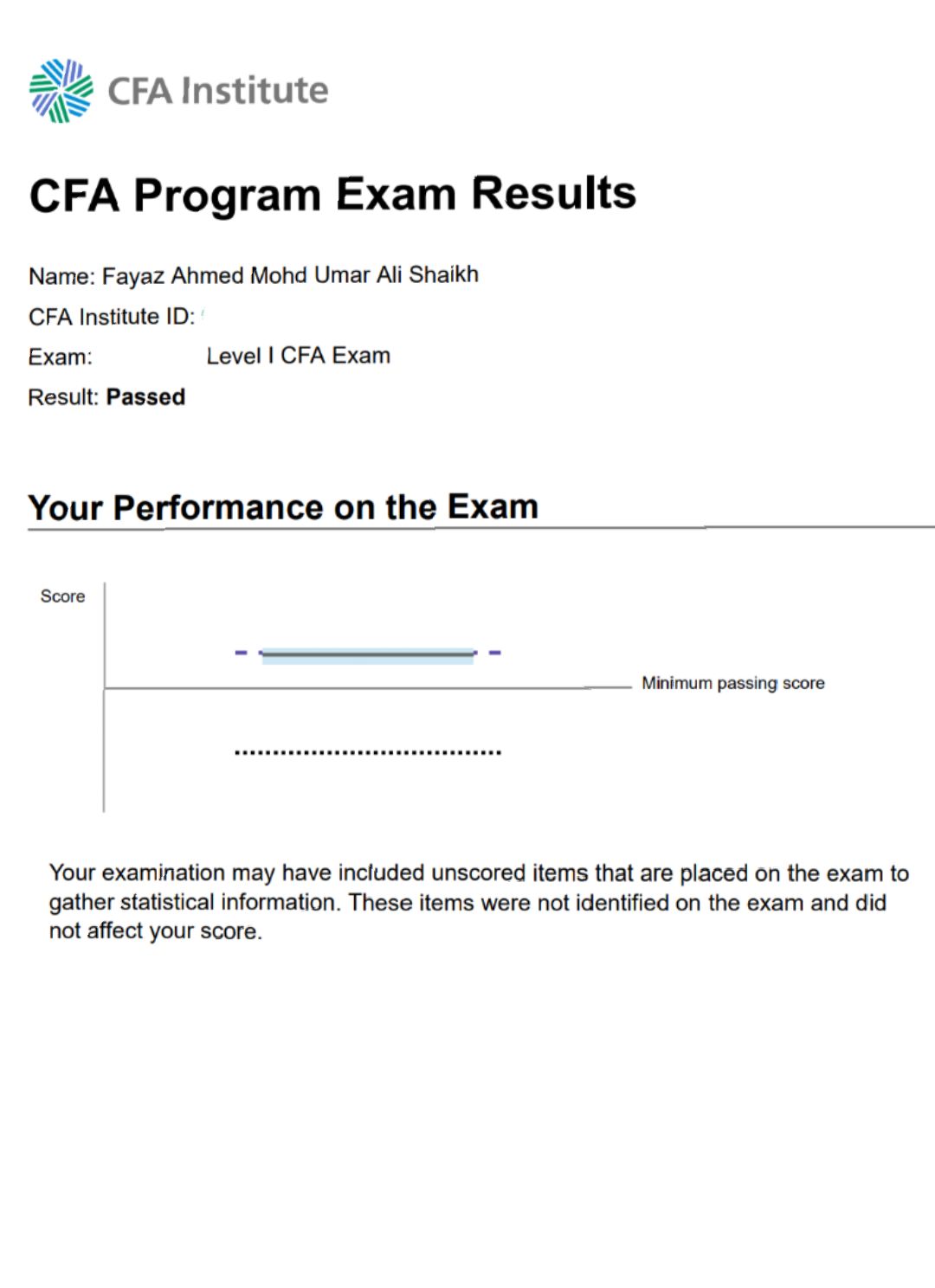 Fayaz Shaikh on LinkedIn: #cfa #finance #cfalevel1 #examresult | 10 ... Fayaz Shaikh on LinkedIn: #cfa #finance #cfalevel1 #examresult | 10 ...