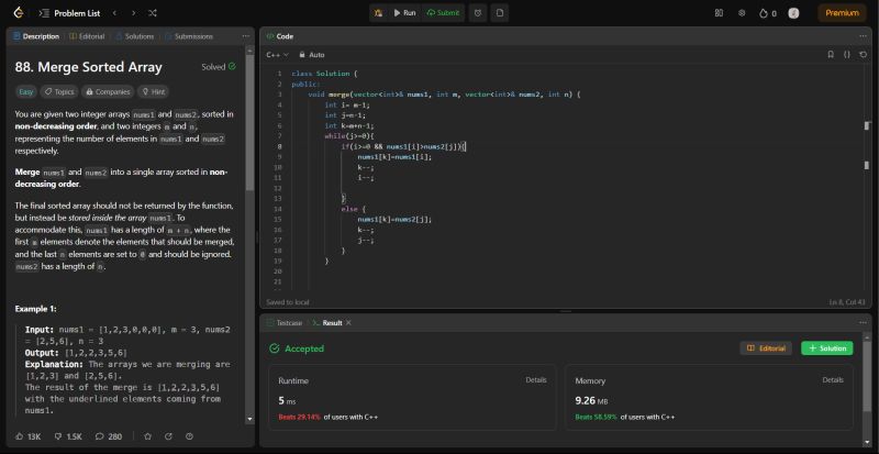 Ronak Nagda on LinkedIn: #stars #100daysofcode #dsaincpp #leetcode Ronak Nagda on LinkedIn: #stars #100daysofcode #dsaincpp #leetcode