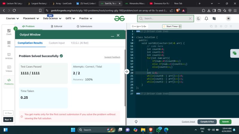 #gfg160 #160daysofcode #dsa #geeksforgeeks #codingchallenge… | Himanshu ... #gfg160 #160daysofcode #dsa #geeksforgeeks #codingchallenge… | Himanshu ...