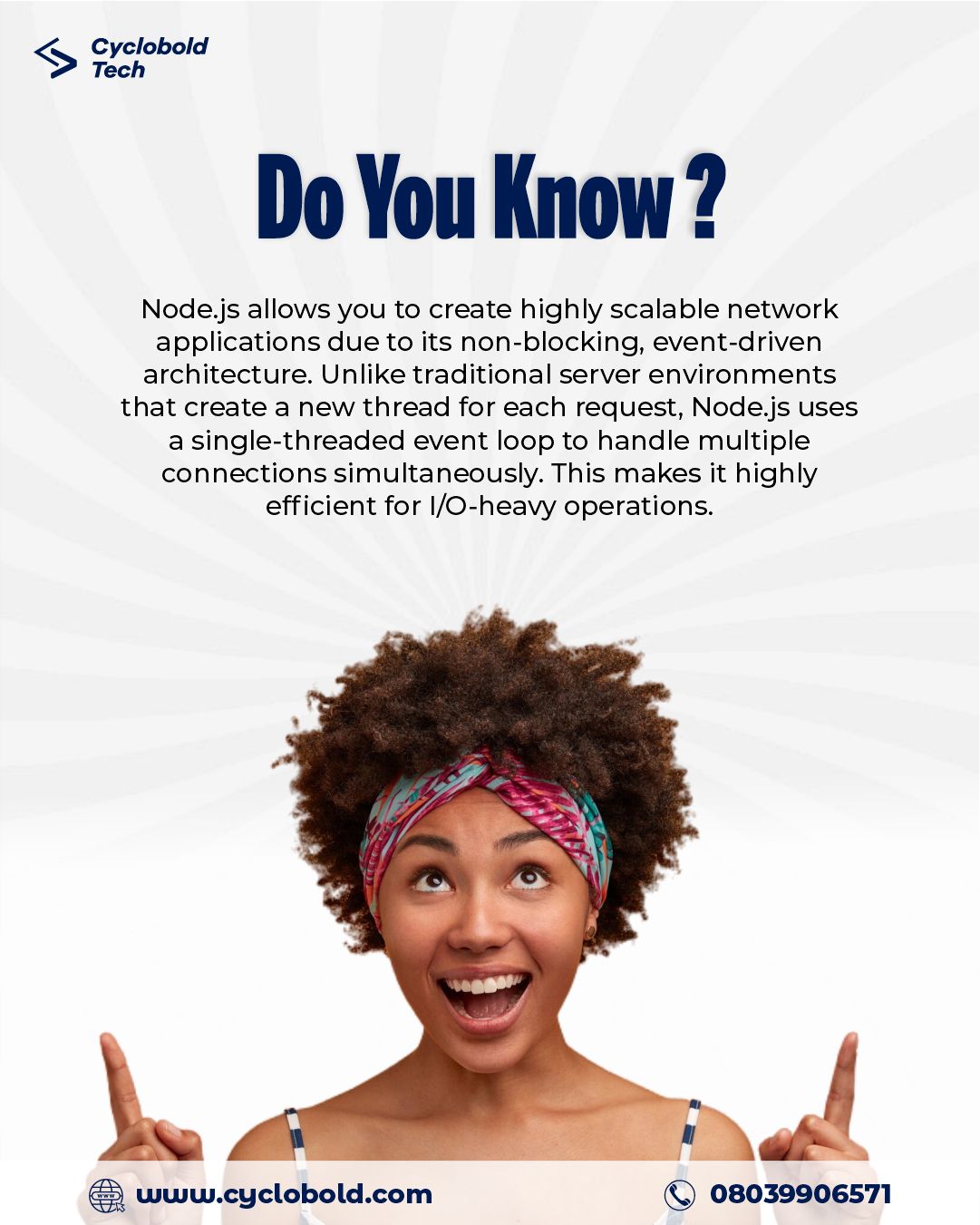 Cyclobold Tech on LinkedIn: #ridewithcyclobold #nodejs #techfacts # ... Cyclobold Tech on LinkedIn: #ridewithcyclobold #nodejs #techfacts # ...