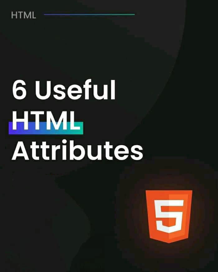 Saeqa Sultani on LinkedIn: #html5 #htmlattributes #htmldeveloper #htmlcode Saeqa Sultani on LinkedIn: #html5 #htmlattributes #htmldeveloper #htmlcode