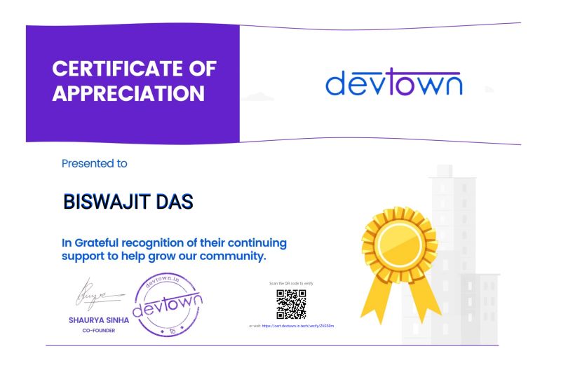 Biswajit Das on LinkedIn: #devtown #nodejs #expressjs Biswajit Das on LinkedIn: #devtown #nodejs #expressjs