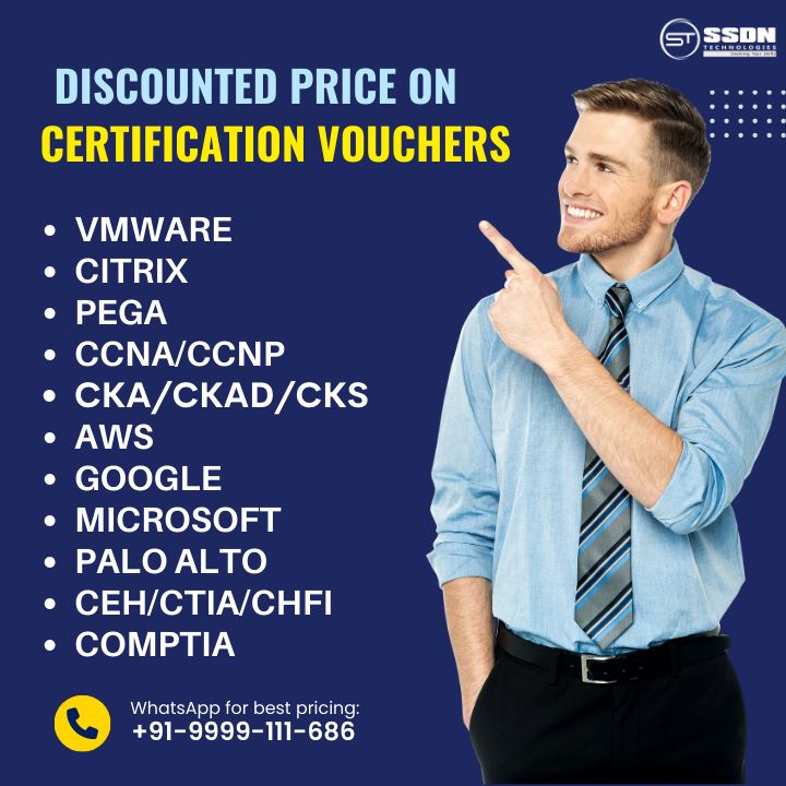SSDN Technologies on LinkedIn: #certification #exam #vouchers SSDN Technologies on LinkedIn: #certification #exam #vouchers