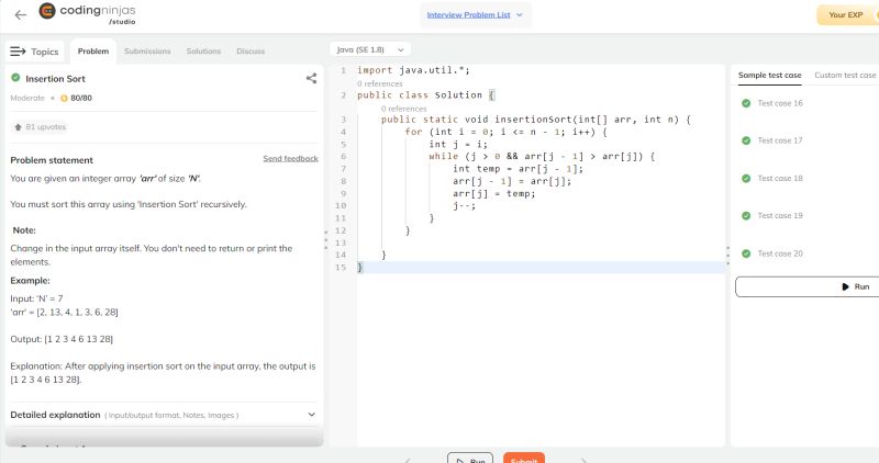 Day 31 of Leetcode Challenge and Coding Ninjas Challenge | Yuvraj Singh ... Day 31 of Leetcode Challenge and Coding Ninjas Challenge | Yuvraj Singh ...