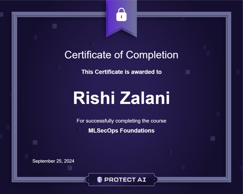 Rishi Zalani on LinkedIn: #ai #secops #ml Rishi Zalani on LinkedIn: #ai #secops #ml