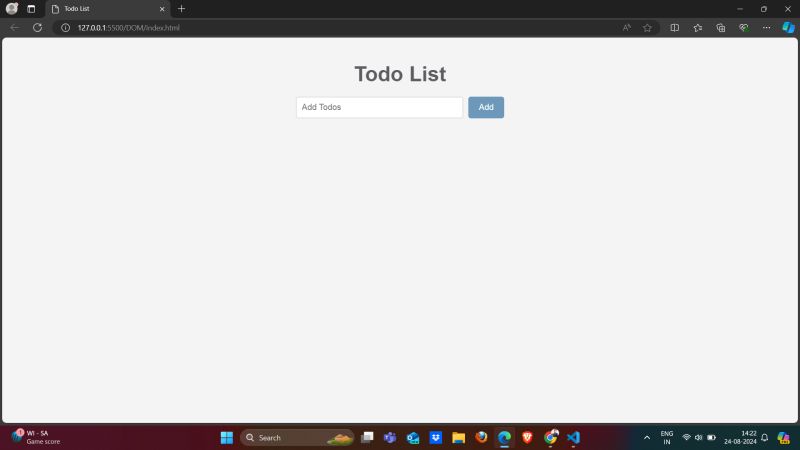 Yash Gupta on LinkedIn: #webdevelopment #javascript #dommanipulation Yash Gupta on LinkedIn: #webdevelopment #javascript #dommanipulation