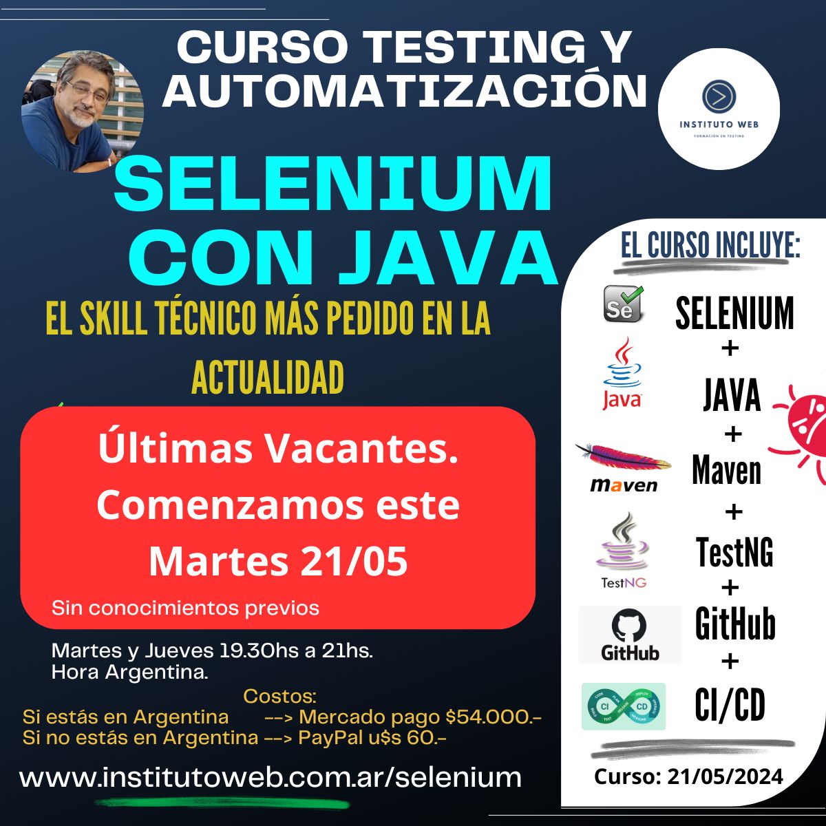 Instituto Web en LinkedIn: #qaautomation #qatester #qa #testers # ... Instituto Web en LinkedIn: #qaautomation #qatester #qa #testers # ...