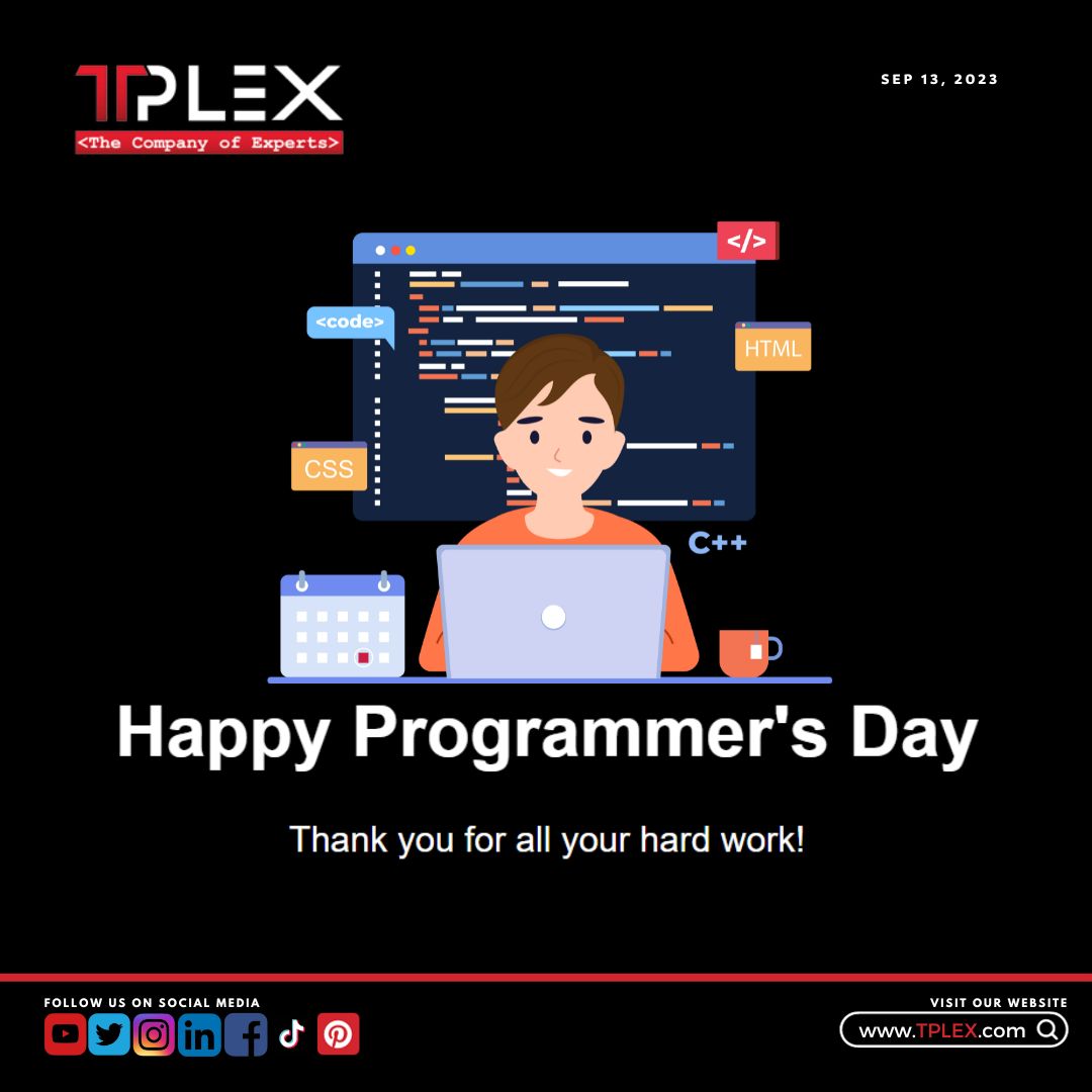 #tplex #happyprogrammersday #programmersday #codelife | TPLEX #tplex #happyprogrammersday #programmersday #codelife | TPLEX