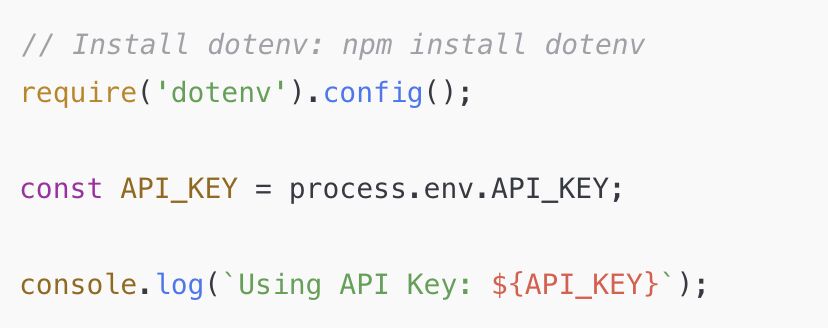 Muhammad Salman on LinkedIn: #nodejs #security #environmentvariables # ... Muhammad Salman on LinkedIn: #nodejs #security #environmentvariables # ...