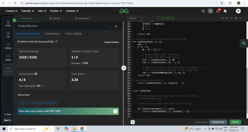 Rahul Bharuka on LinkedIn: #gfg160 #geekstreak2024 #python #dsa #gfg160 ... Rahul Bharuka on LinkedIn: #gfg160 #geekstreak2024 #python #dsa #gfg160 ...