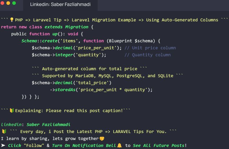 Saber Fazliahmadi on LinkedIn: #php #laravel #php #laravel #symfony # ... Saber Fazliahmadi on LinkedIn: #php #laravel #php #laravel #symfony # ...