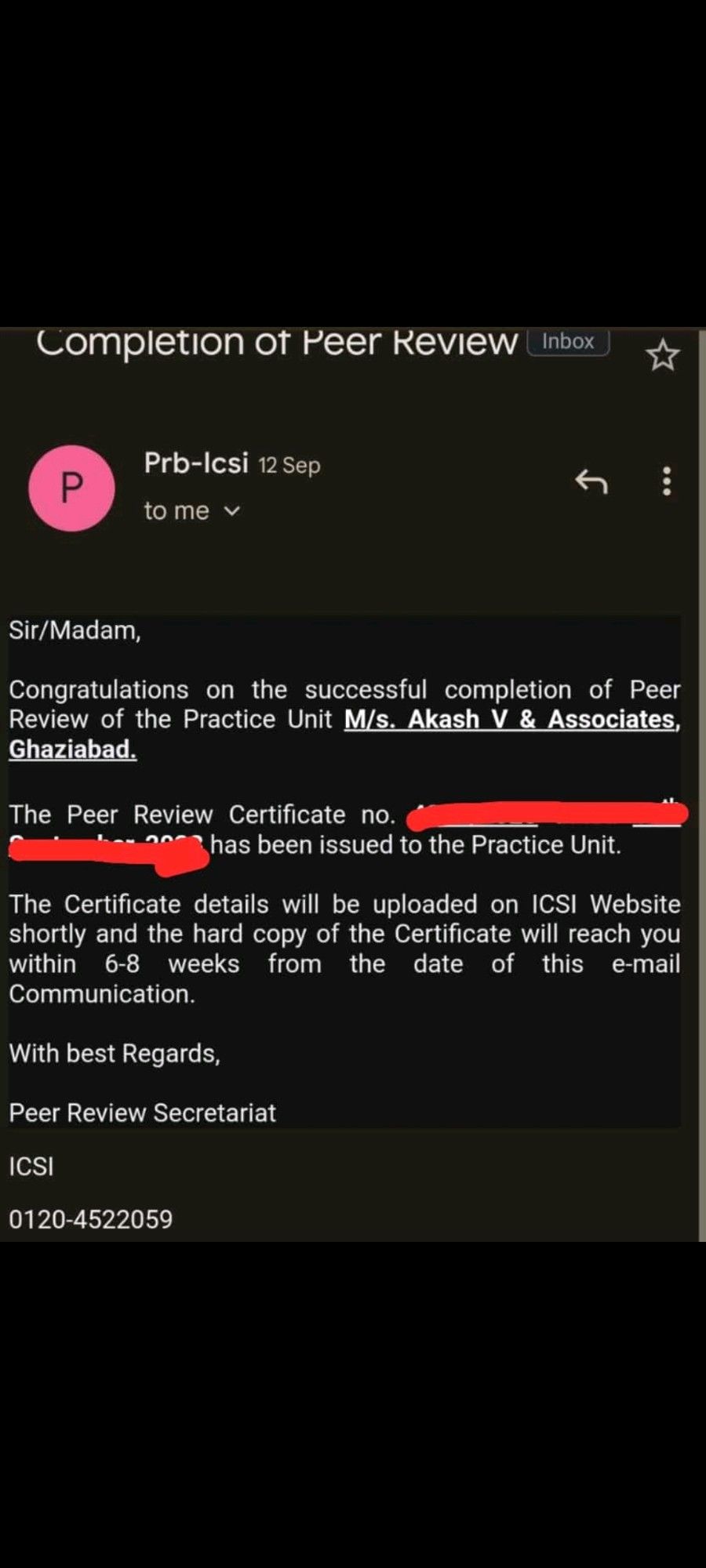 CS Akash Verma on LinkedIn: Dear Connection, I am delighted to share ... CS Akash Verma on LinkedIn: Dear Connection, I am delighted to share ...