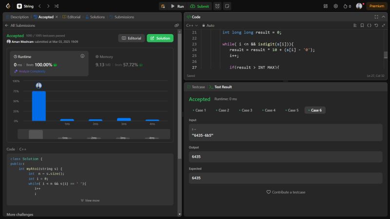 Aman Meshram on LinkedIn: #cplusplus #coding #algorithm #programming # ... Aman Meshram on LinkedIn: #cplusplus #coding #algorithm #programming # ...
