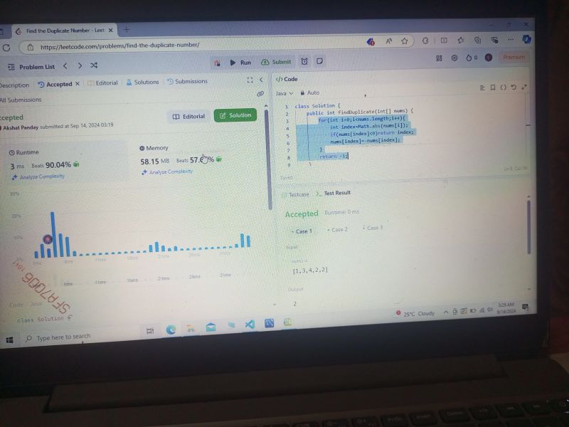Akshat Pandey on LinkedIn: Leetcode problem number 287 find duplicate ... Akshat Pandey on LinkedIn: Leetcode problem number 287 find duplicate ...