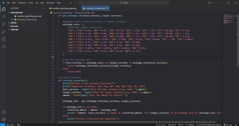 Divya Babbar on LinkedIn: #internship #codxo #python #currencyconverter ... Divya Babbar on LinkedIn: #internship #codxo #python #currencyconverter ...