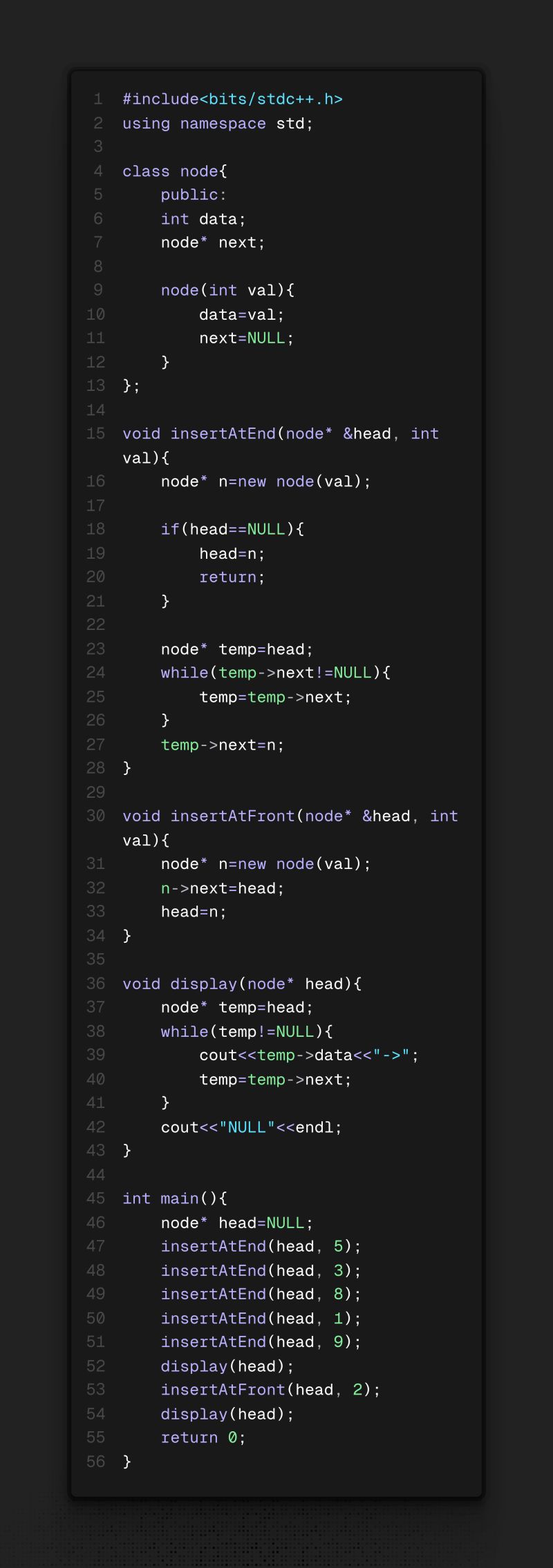 Siddhant Gupta on LinkedIn: #100daysofcode #datastructures #linkedlists ... Siddhant Gupta on LinkedIn: #100daysofcode #datastructures #linkedlists ...