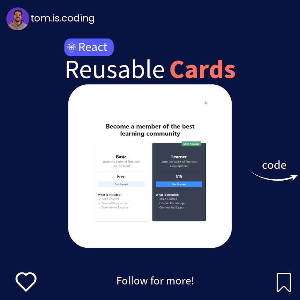 Tom Nemec on LinkedIn: #react #coding #webdeveloper #frontend # ... Tom Nemec on LinkedIn: #react #coding #webdeveloper #frontend # ...