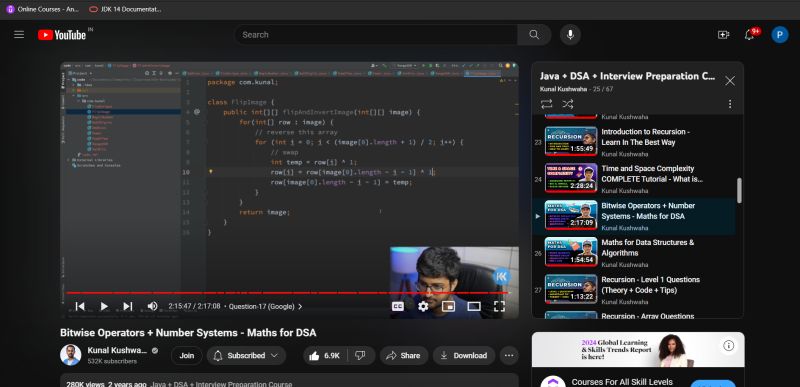 Learn about bitwise operators for DSA | Pradnesh Deshmukh posted on the ... Learn about bitwise operators for DSA | Pradnesh Deshmukh posted on the ...