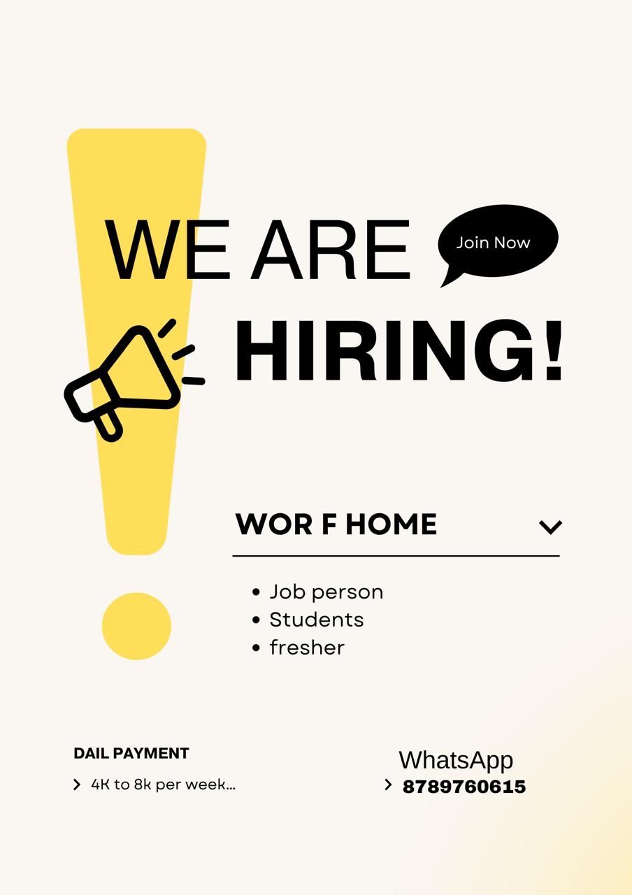Rohit Kumar Rajak on LinkedIn: Online Work From Home (one time ... Rohit Kumar Rajak on LinkedIn: Online Work From Home (one time ...