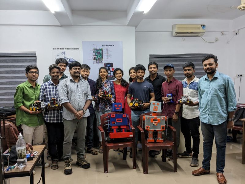 #ai #robotics #internshipexperience #sraismartpvtlimited… | Avin Madhu #ai #robotics #internshipexperience #sraismartpvtlimited… | Avin Madhu