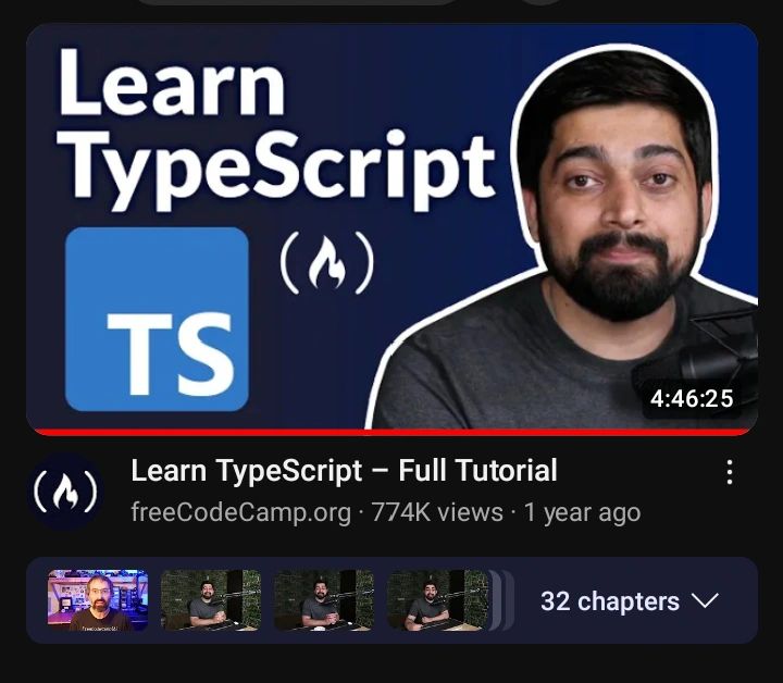 Tushar Sahu on LinkedIn: #javascript #typescript #freecodecamp # ... Tushar Sahu on LinkedIn: #javascript #typescript #freecodecamp # ...
