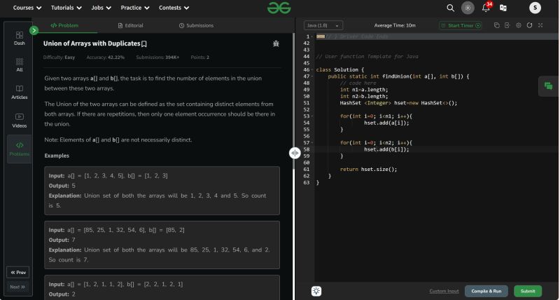 Shreya Singh on LinkedIn: #geekstreak2024 #java #dsa #problemsolving # ... Shreya Singh on LinkedIn: #geekstreak2024 #java #dsa #problemsolving # ...