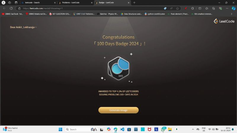 Ankit Lekharajani on LinkedIn: #leetcode #codingjourney #programming # ... Ankit Lekharajani on LinkedIn: #leetcode #codingjourney #programming # ...